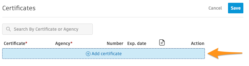 How to add certifications to your company profile – BuildingConnected (us)
