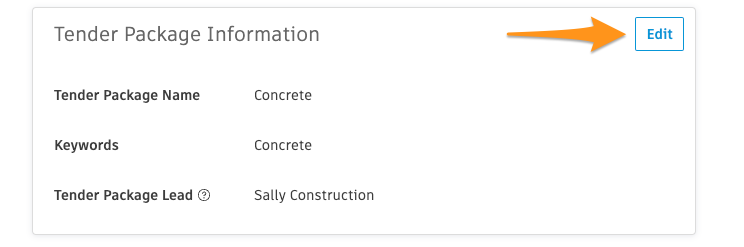 Project and Tender Package Lead FAQs – BuildingConnected (au)