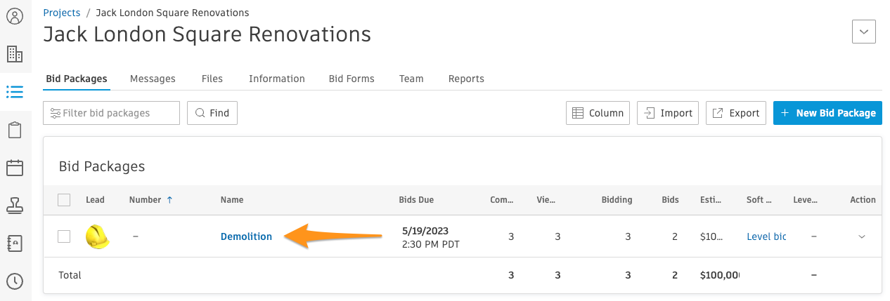 How to resend a bid invitation – BuildingConnected (us)