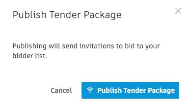 How to publish a tender package – BuildingConnected (uk)
