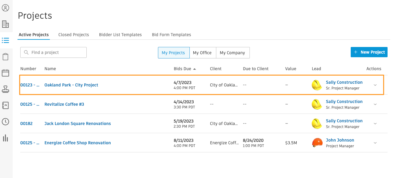 How to download and print project reports (BC Pro) – BuildingConnected (us)