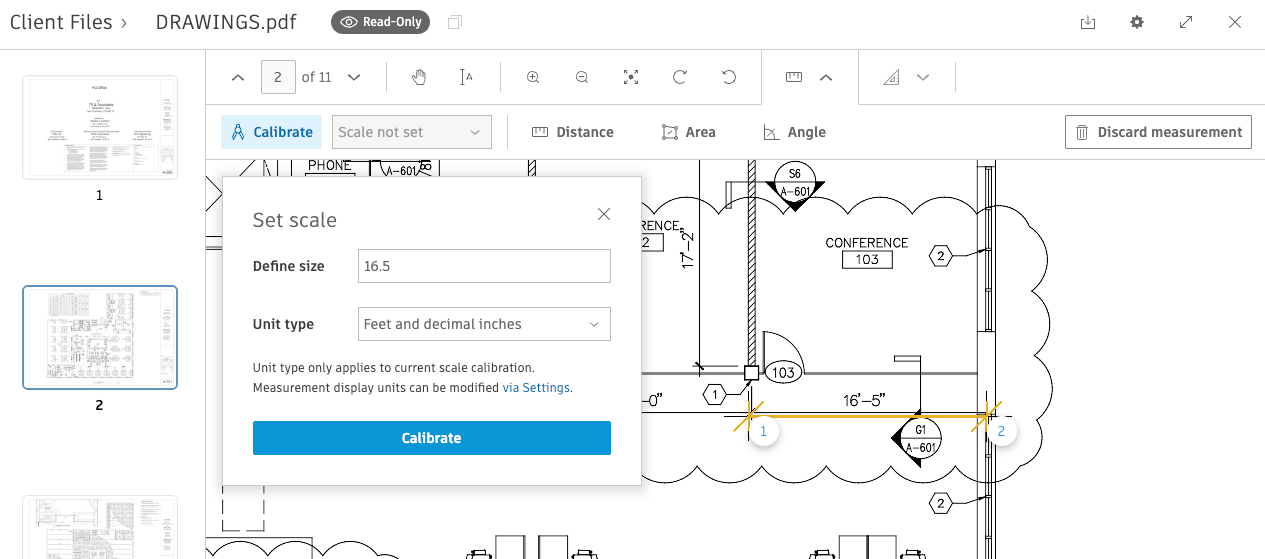 How subcontractors can make a quick measurement on a drawing (Bid Board ...