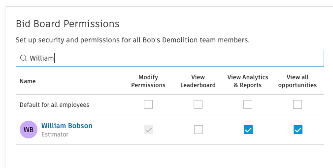 How subcontractors can manage security settings and permissions (Bid ...