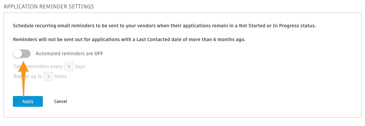 How to schedule automatic reminder notifications for vendors (General ...
