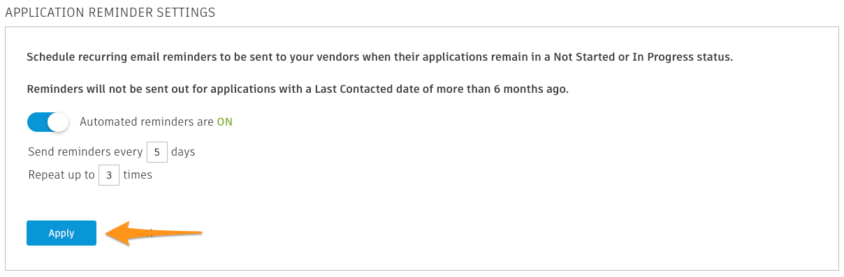 How to schedule automatic reminder notifications for vendors (General ...
