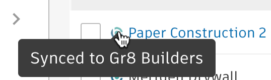 How to use the TradeTapp to BuildingConnected Syncing Icon (General ...