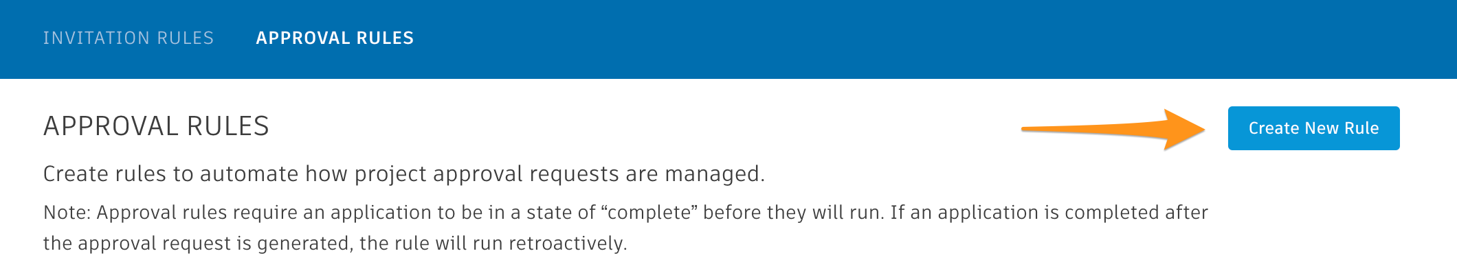 How to create default and custom project approval rules (General ...