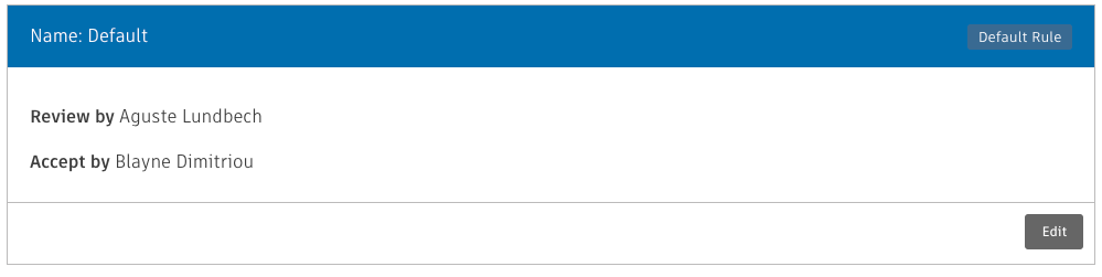 How to create default and custom project approval rules (General ...
