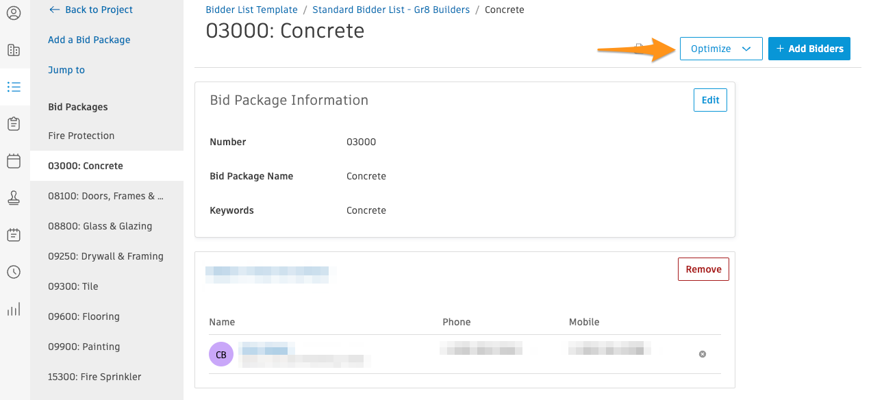 How to optimize bidder list templates – BuildingConnected (us)