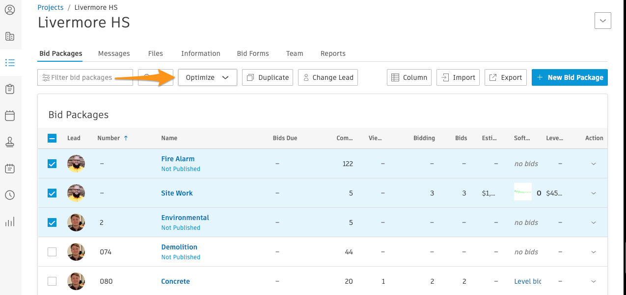 How to optimize your bidder lists – BuildingConnected (us)