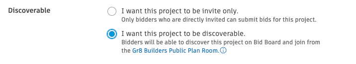 How to create a project in BuildingConnected – BuildingConnected (us)