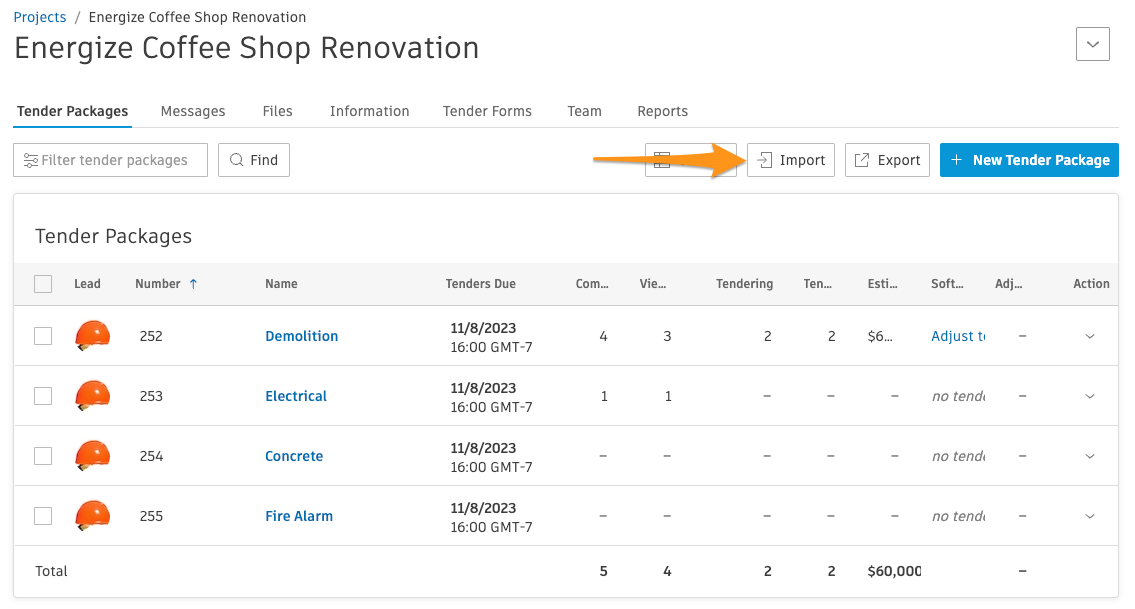 How to import sub list templates into projects – BuildingConnected (nz)