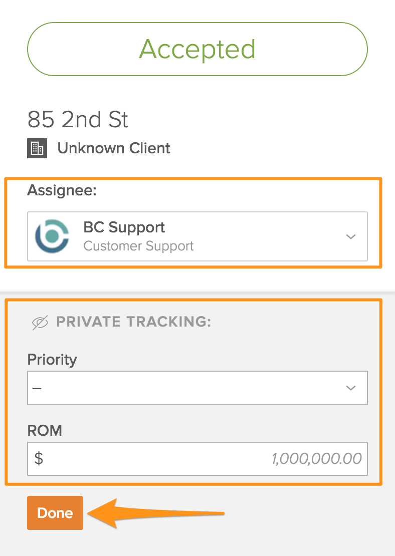How to change the status of opportunity groups – BuildingConnected (ie)