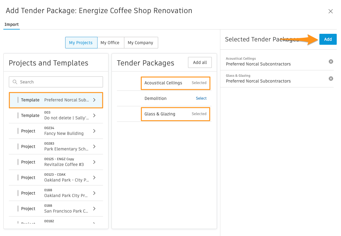 How to import sub list templates into projects – BuildingConnected (nz)