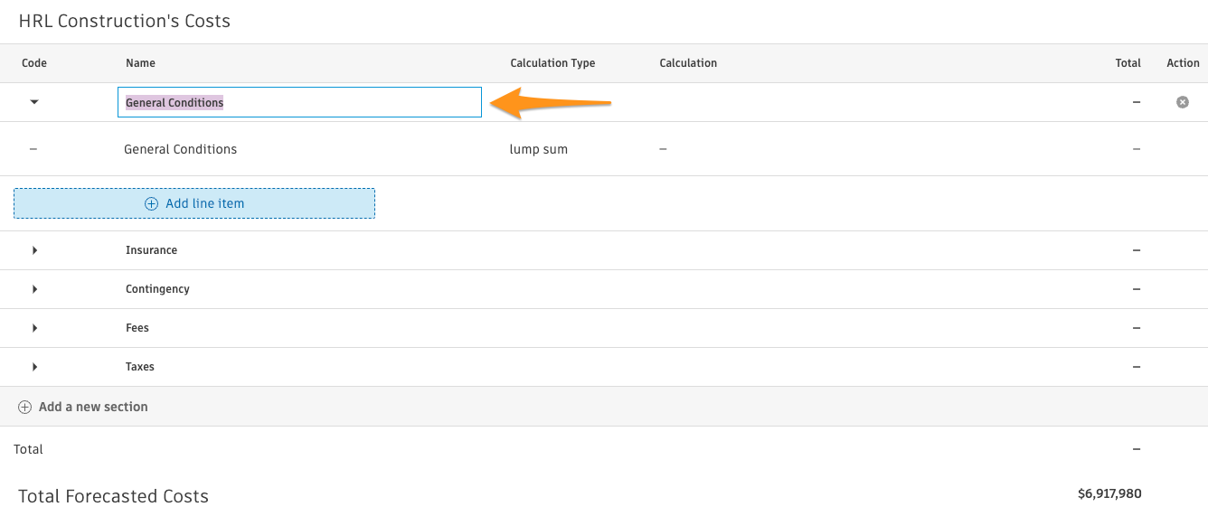 How to enter in additional project costs – BuildingConnected (us)