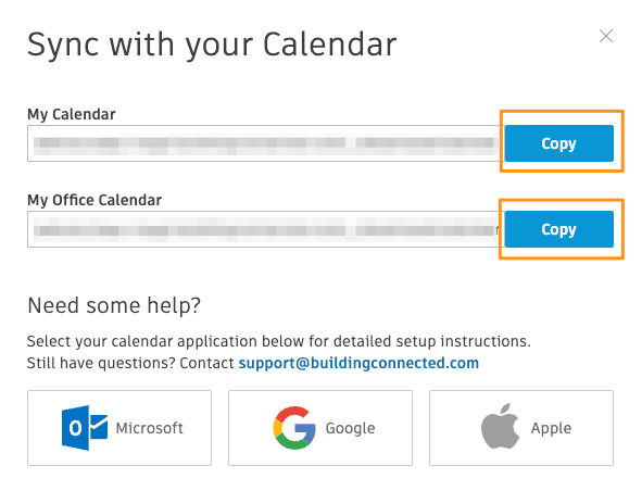 How BC Pro users can sync their BuildingConnected calendar with Google ...