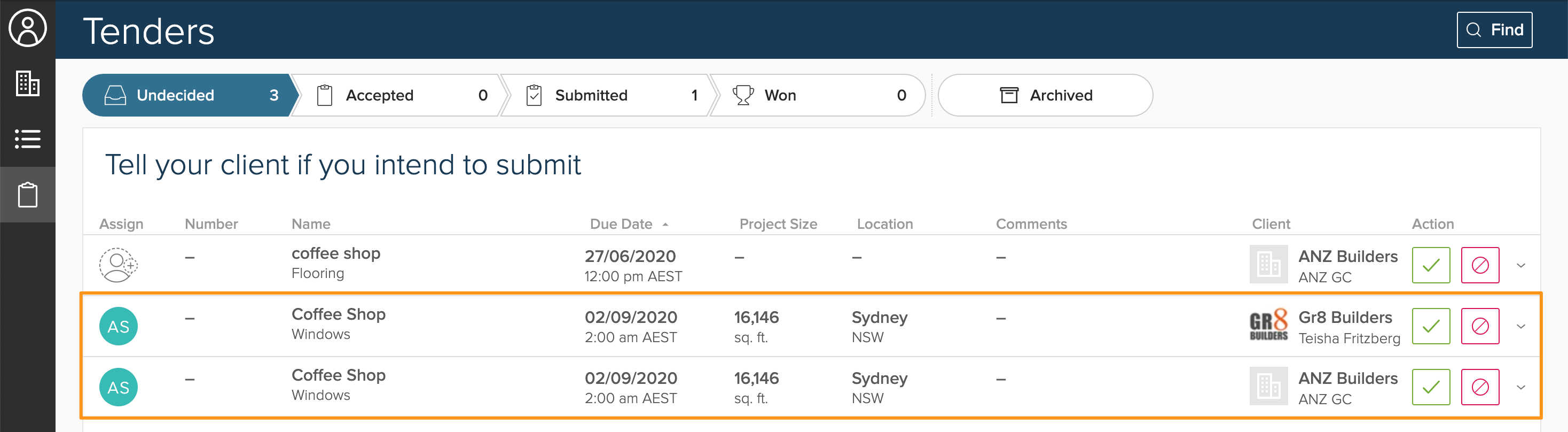 How to create opportunity groups – BuildingConnected (uk)