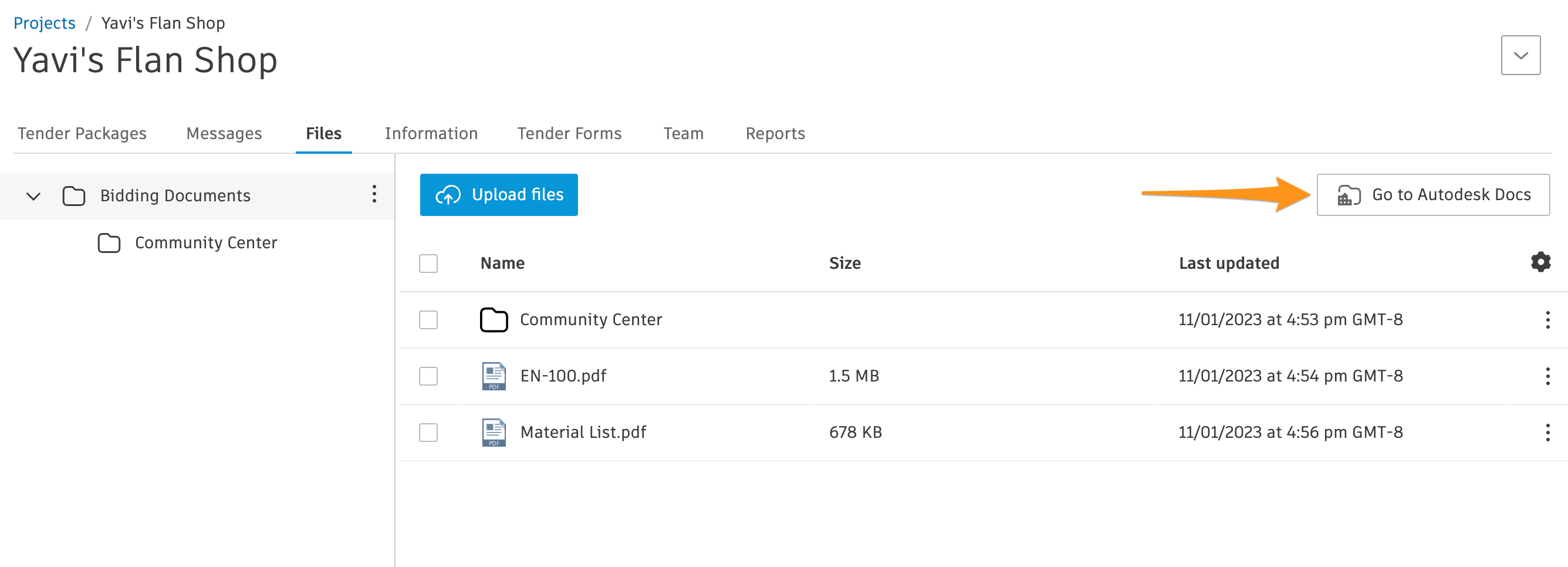 Buildingconnected Files And Autodesk Docs Integration Buildingconnected Ie