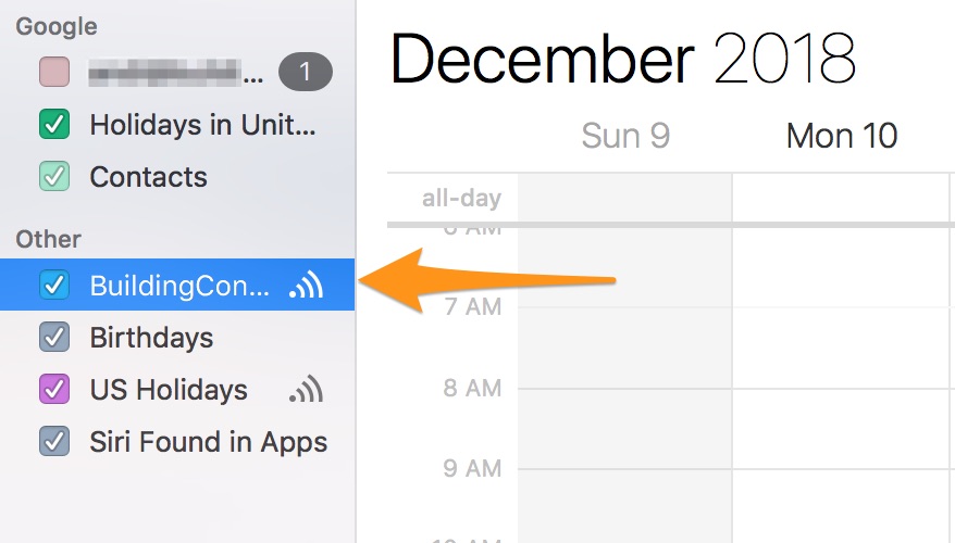 How To Remove Your BuildingConnected Calendar From ICalendar 