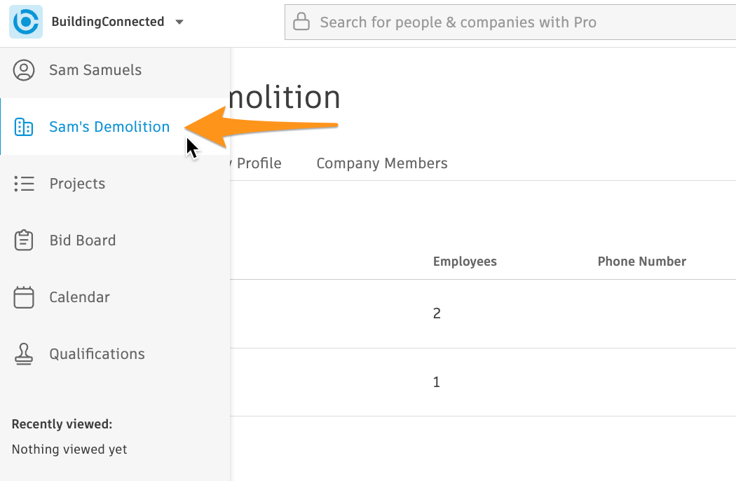 How to get your BuildingConnected profile verified – BuildingConnected (us)